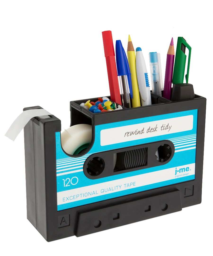 j-me Blue cassette desk tidy, Designer Homeware Sale, j-me original ...